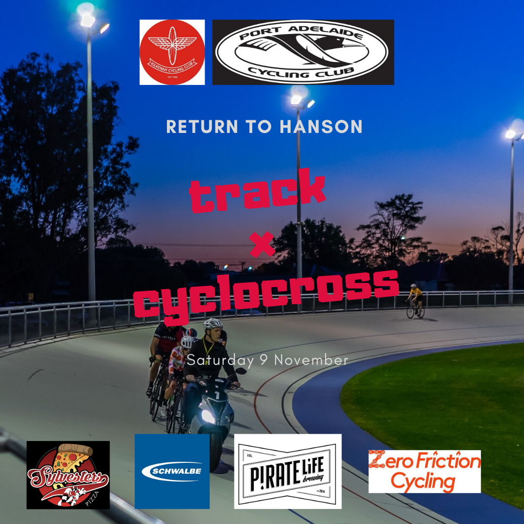 PACC - RETURN TO HANSON RESERVE TRACK + CYCLOCROSS
